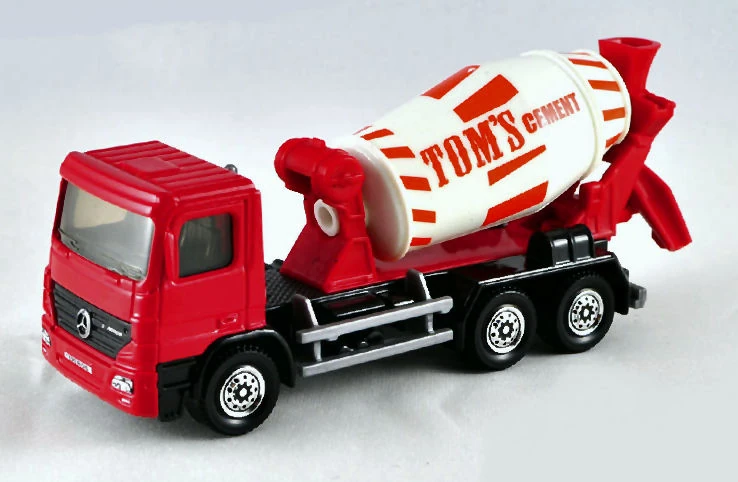 2007 Mercedes Actros Cement Mixer (RW001) | Matchbox Cars Wiki | Fandom