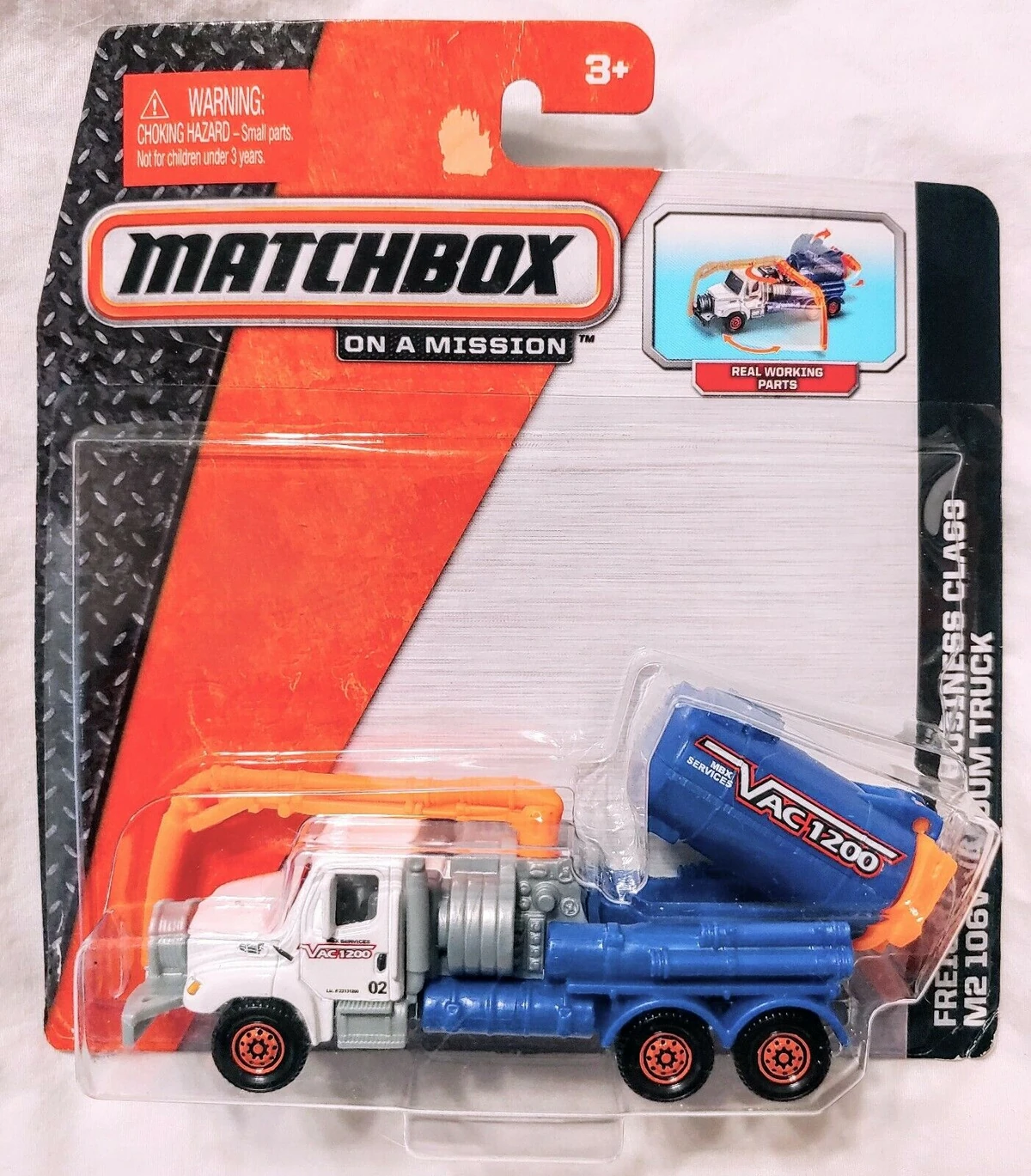 Freightliner Business Class M2 106 Vacuum Truck (RW029) | Matchbox Cars ...