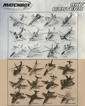 Sky Busters Series (2005) | Matchbox Cars Wiki | Fandom