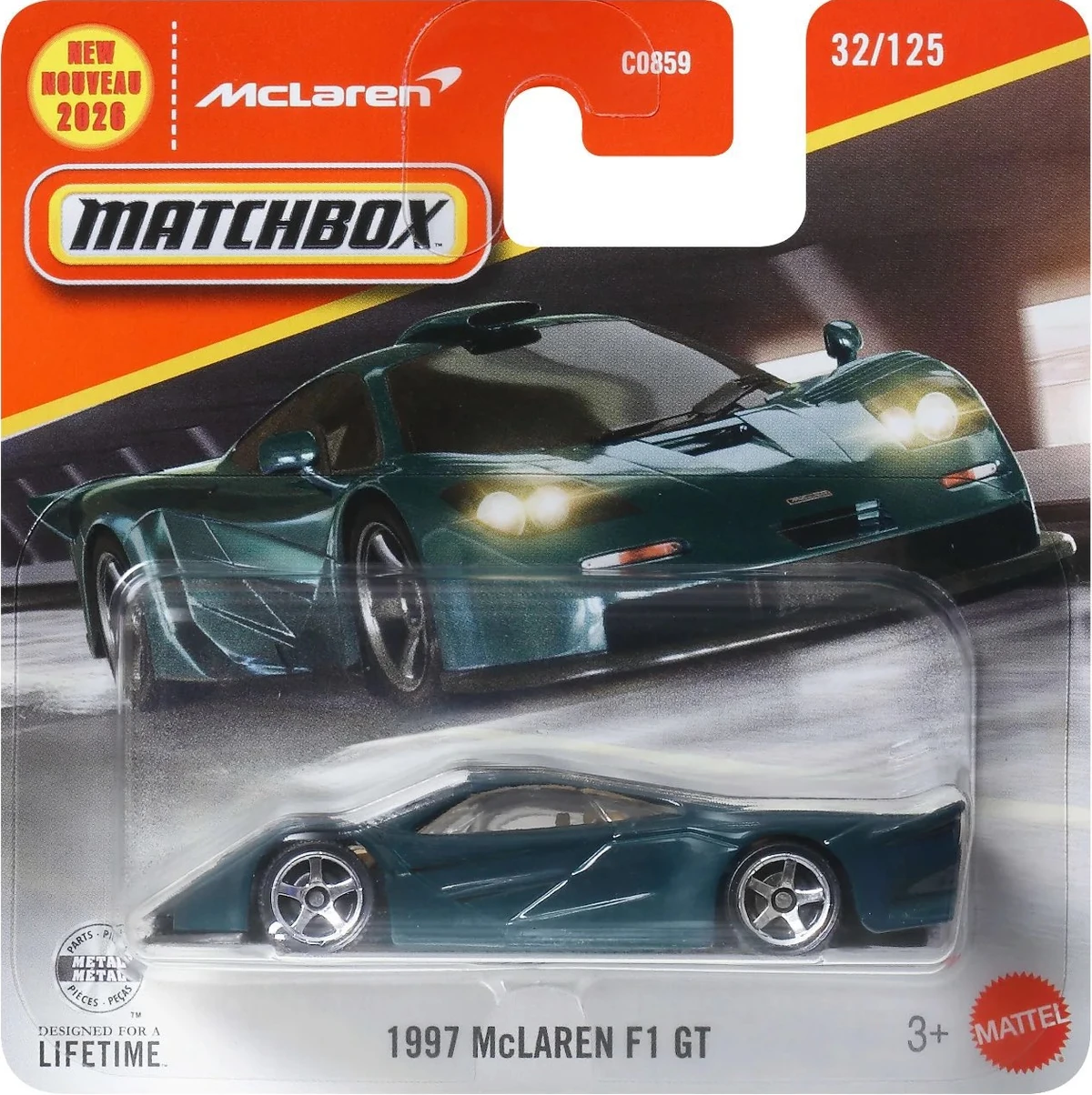 1997 McLaren F1 GT | Matchbox Cars Wiki | Fandom