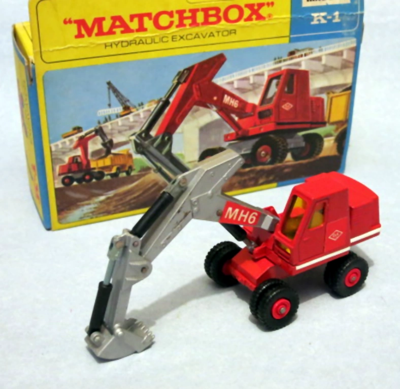Hydraulic Excavator (K-1) | Matchbox Cars Wiki | Fandom