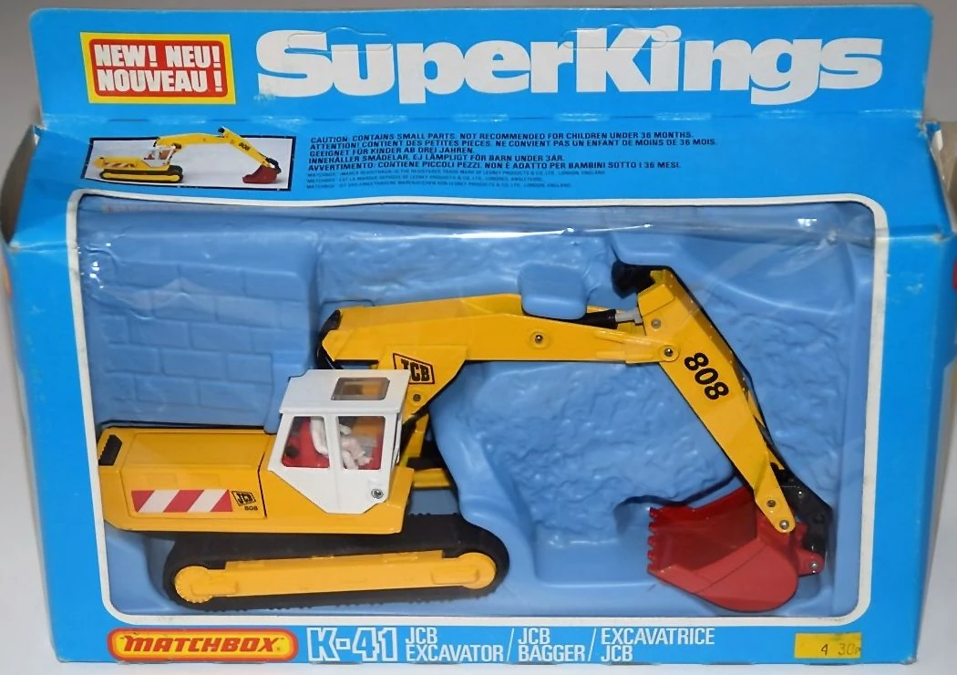 JCB Excavator (K-41/K-170) | Matchbox Cars Wiki | Fandom