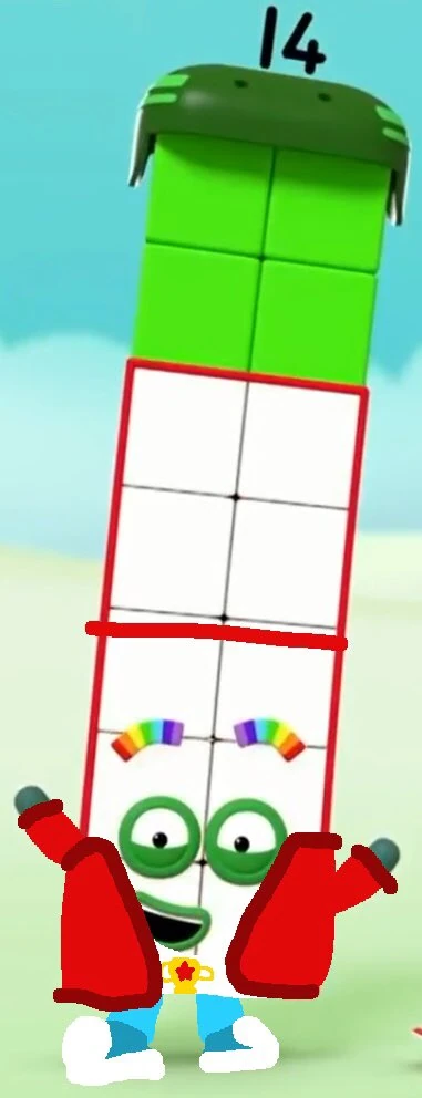 Fourteen | Math Blocks Wiki | Fandom