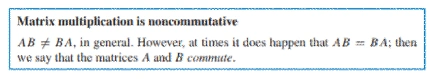 Matrix multiplication is non commutative | Math index Wiki | Fandom