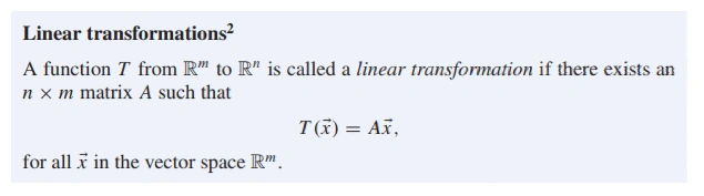 Linear transformations | Math index Wiki | Fandom