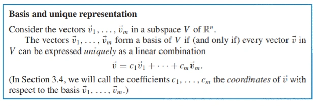 Basis and unique representation | Math index Wiki | Fandom