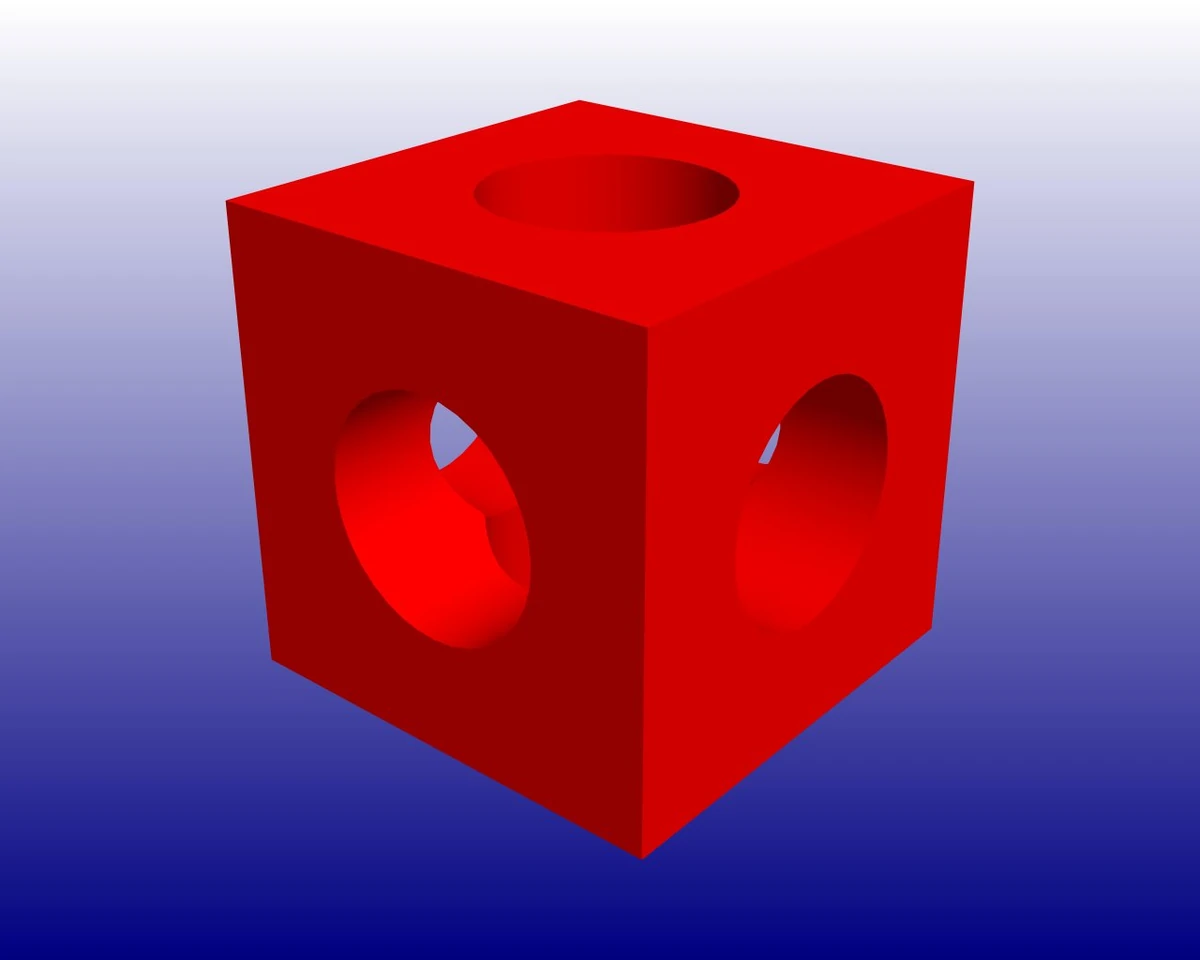 The Holey Cube | Math & Physics Problems Wikia | Fandom