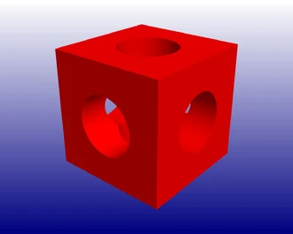 The Holey Cube | Math & Physics Problems Wikia | Fandom