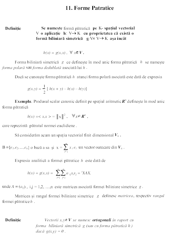 Formă pătratică | Math Wiki | Fandom