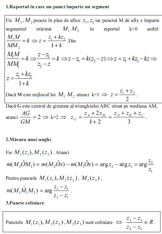 Aplicații ale numerelor complexe în geometrie | Math Wiki | Fandom