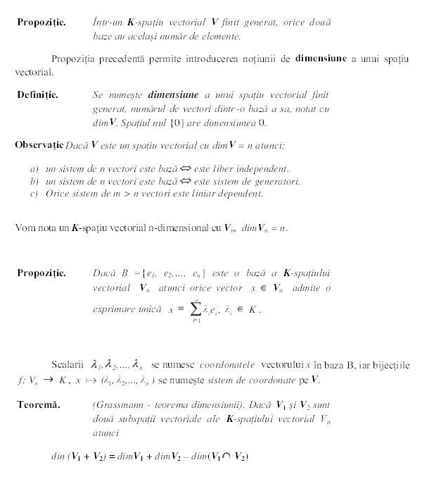 Bază a unui spațiu vectorial | Math Wiki | Fandom