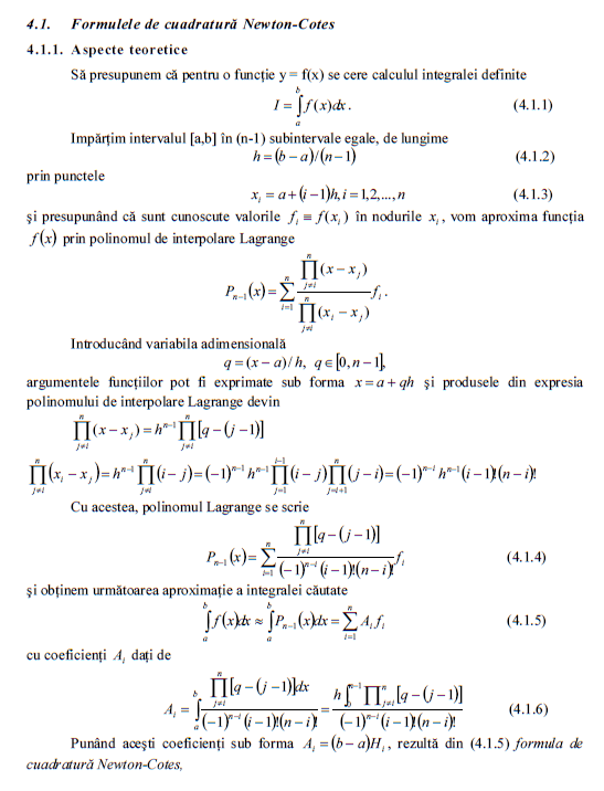 Formulele de cuadratură Newton-Cotes | Math Wiki | Fandom