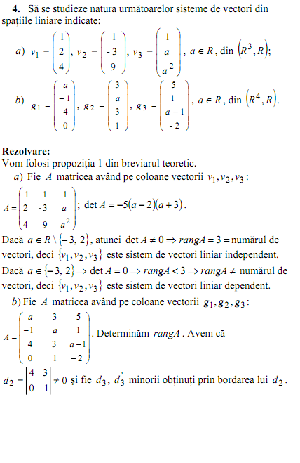 Dependență liniară a unui sistem de vectori | Math Wiki | Fandom