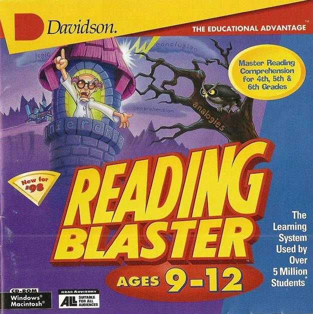 Reading Blaster ages 9-12 | Math Blaster Wiki | Fandom