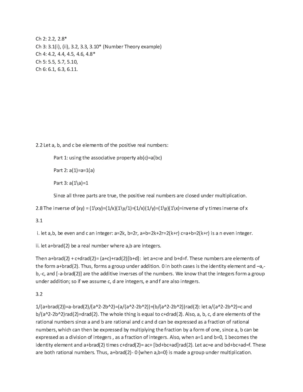 Daniel Homework 1 | The Math Dojo Wiki | Fandom