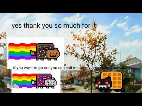 Nyan cat and frends nyans meet poochee and pansy mini movie | Mathew ...
