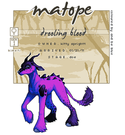 Drooling Blood | Matope Wiki | Fandom