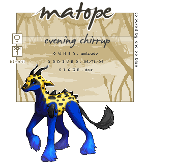 Evening Chirrup | Matope Wiki | Fandom