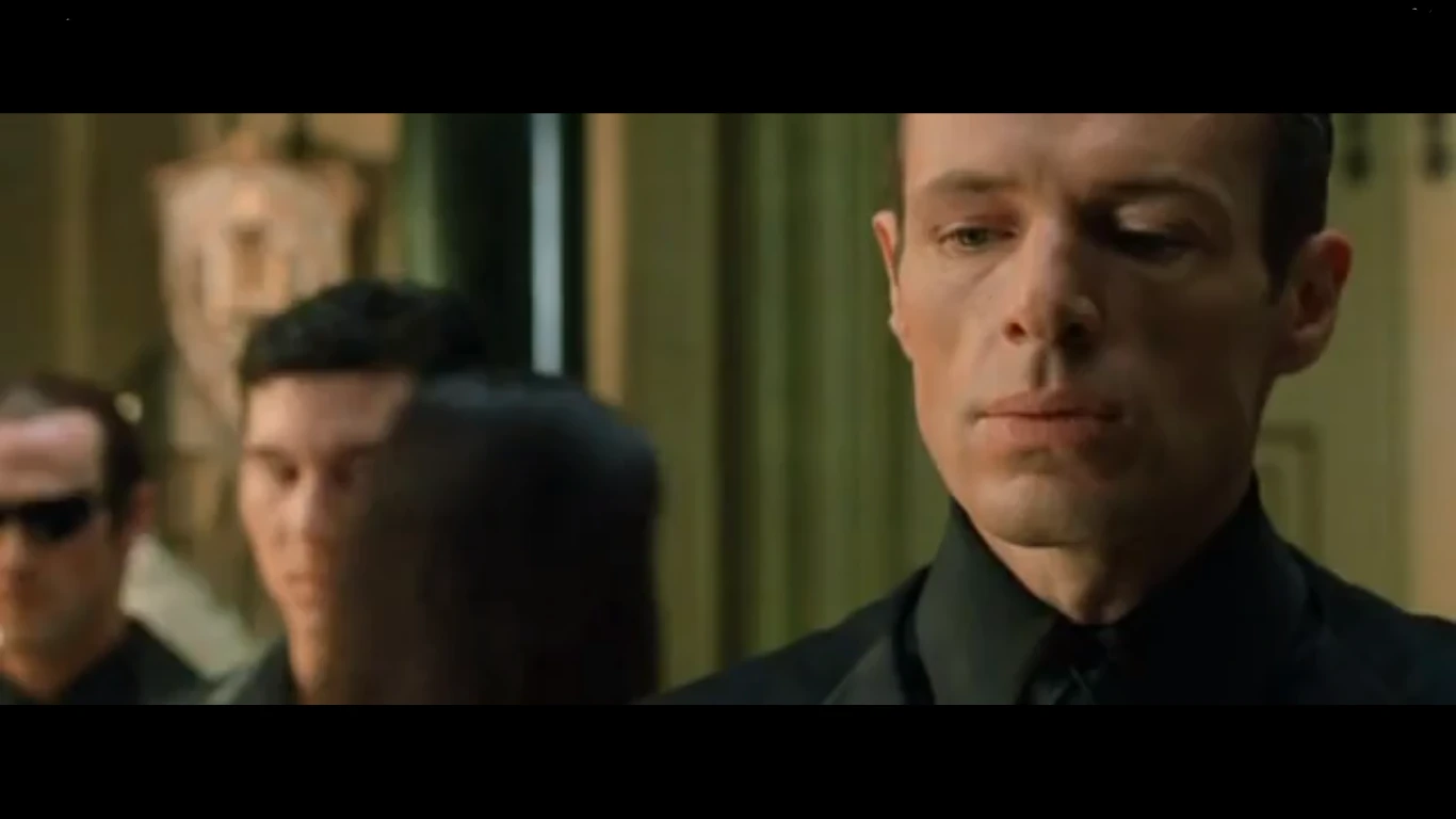 Merovingian Restaurant Scene Clipart