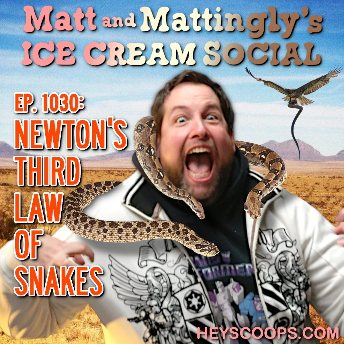1030: Newton's 3rd Law of Snakes | Matt and Mattingly's Ice Cream ...