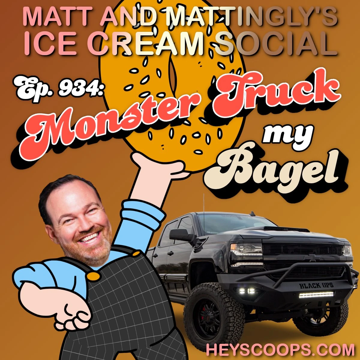 934: Monster Truck My Bagel | Matt and Mattingly's Ice Cream Social ...