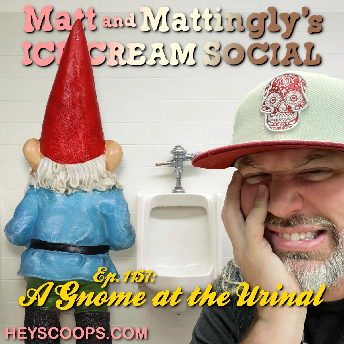 1157: A Gnome at the Urinal | Matt and Mattingly's Ice Cream Social ...