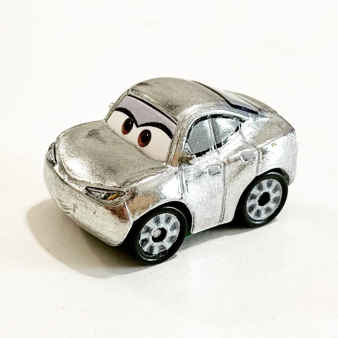Mini Racers Silver Natalie Certain | Pixar Cars Die-casts Wiki | Fandom