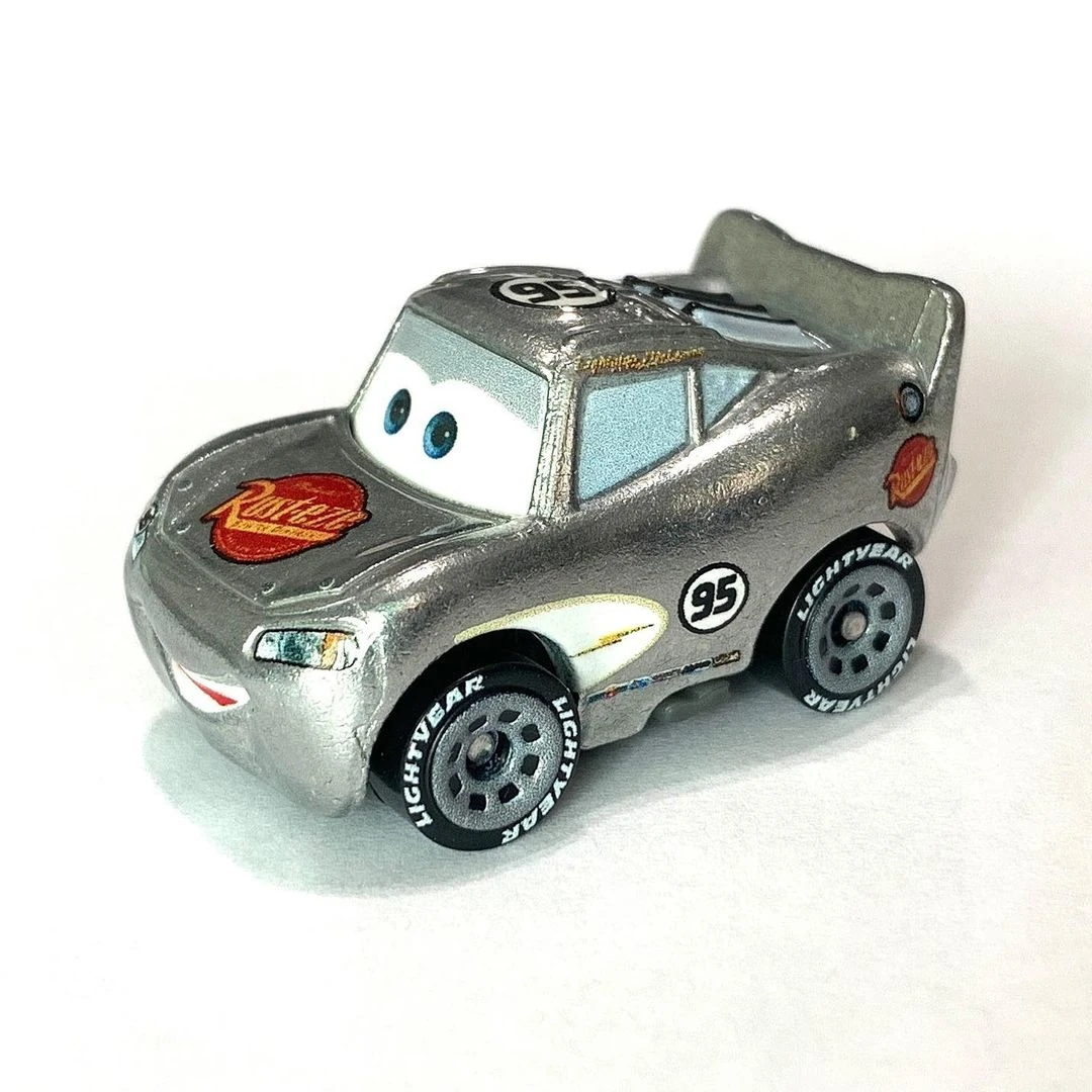 Mini Racers Silver Radiator Springs Lightning McQueen | Pixar Cars Die ...