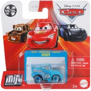 Mini Racers Dinoco Lightning McQueen | Pixar Cars Die-casts Wiki | Fandom