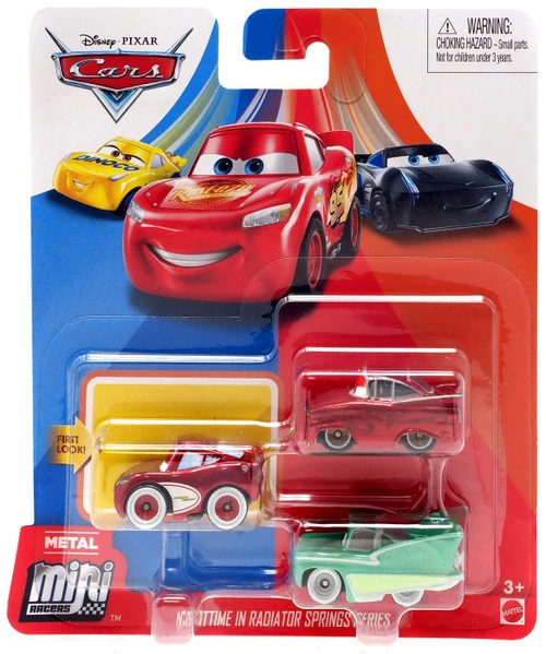 Nighttime in Radiator Springs Series (Mini Racers) | Pixar Cars Die ...