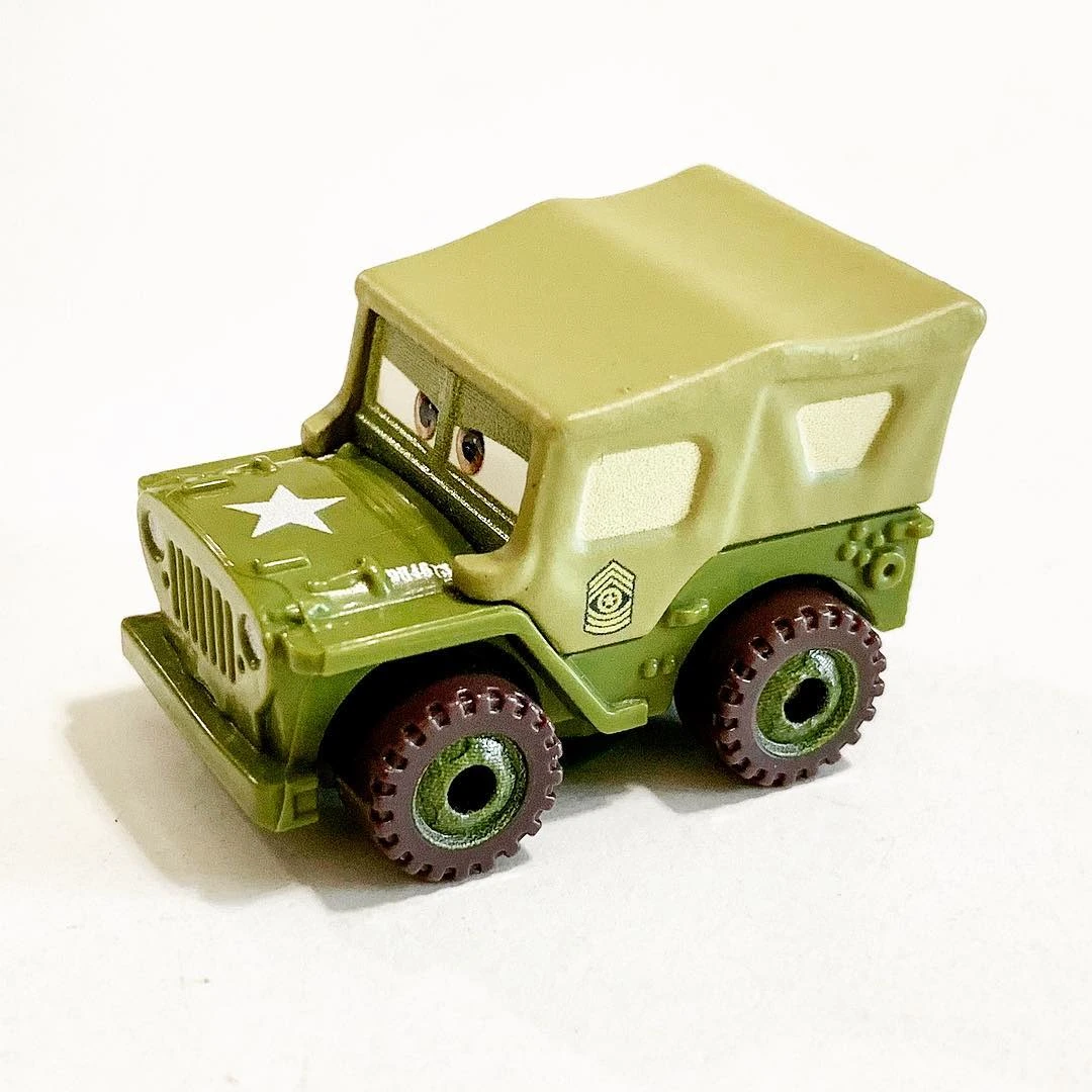 Mini Racers Sarge | Pixar Cars Die-casts Wiki | Fandom