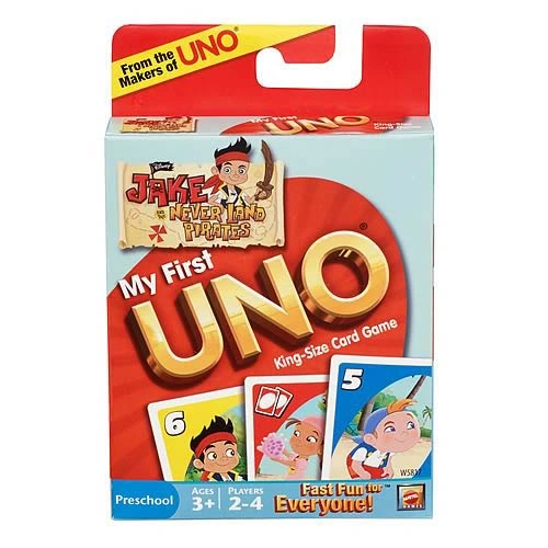 My First Uno Jake And The Neverland Pirates | Uno Wiki | Fandom