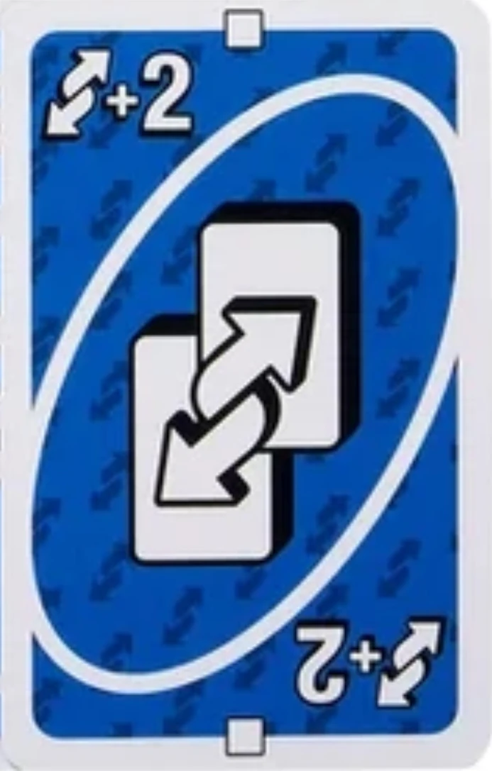 Reverse Draw Two Card | Uno Wiki | Fandom