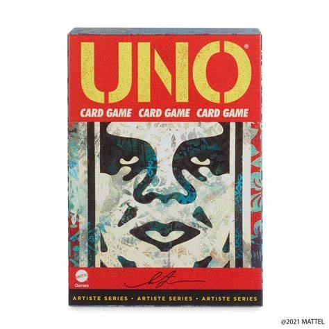 Uno Artiste Series No. 4: Shepard Fairey | Uno Wiki | Fandom