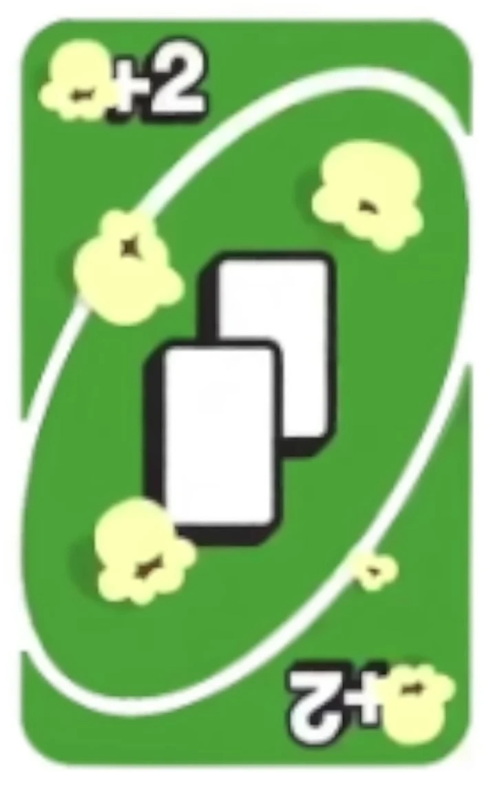 Popcorn Hog Draw Two Card | Uno Wiki | Fandom