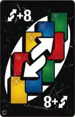 Wild Reverse Draw Eight Card | Uno Wiki | Fandom