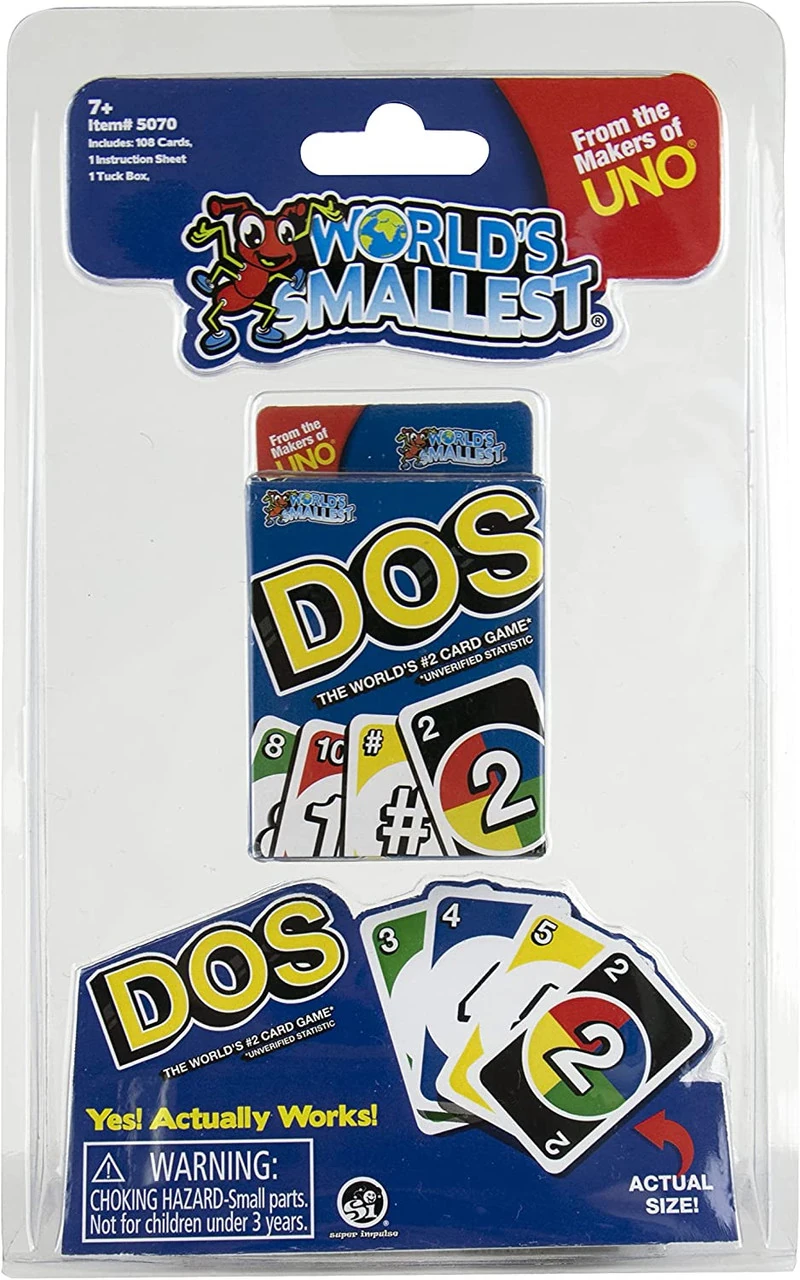 World's Smallest Dos | Uno Wiki | Fandom