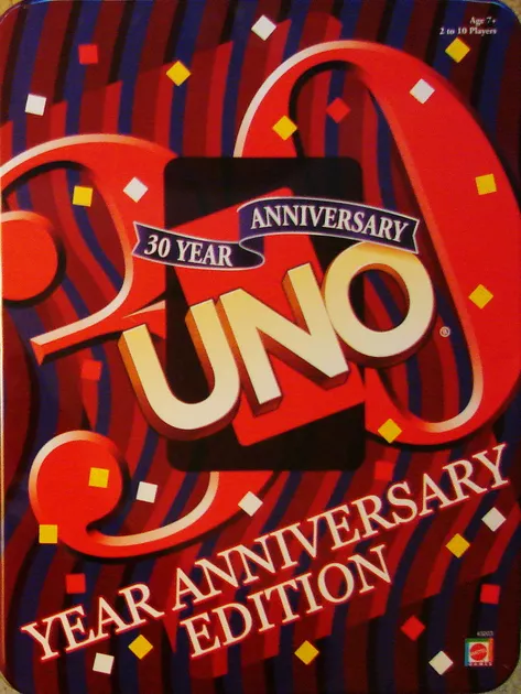 Uno 30th Anniversary Edition | Uno Wiki | Fandom