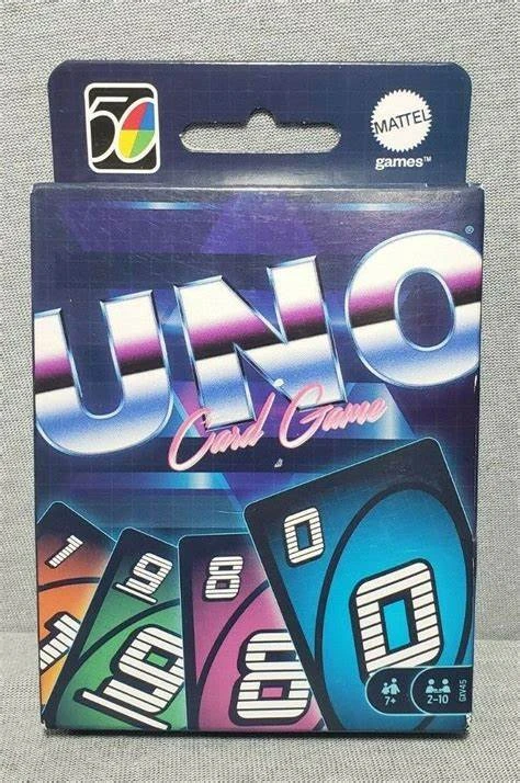 Uno 50th Anniversary Iconic Series 1980s | Uno Wiki | Fandom