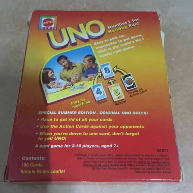 Uno Special Summer Edition | Uno Wiki | Fandom