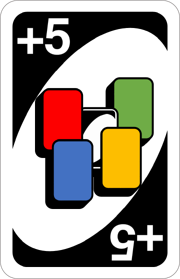 Wild Draw Five Card | Uno Wiki | Fandom