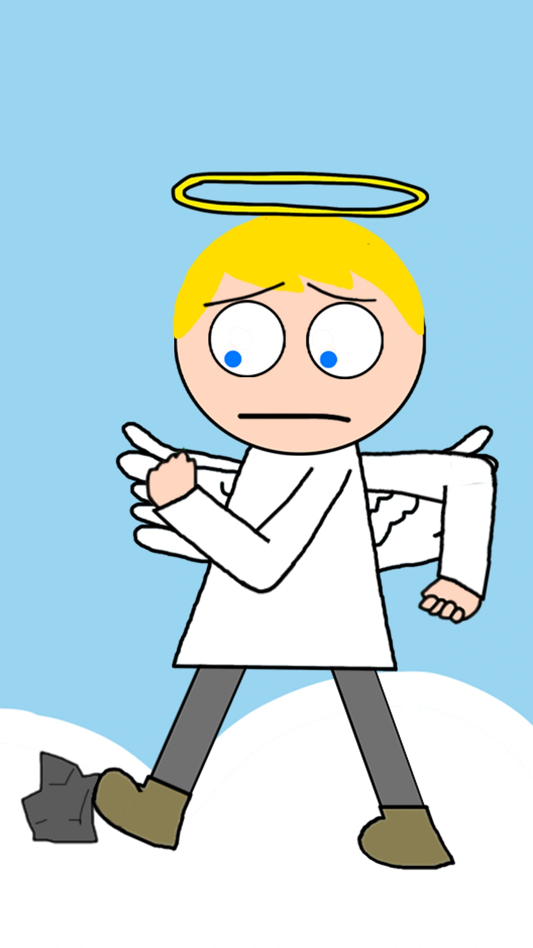 Angel Boy Stubs His Toe | Matthewmgcs Wiki | Fandom