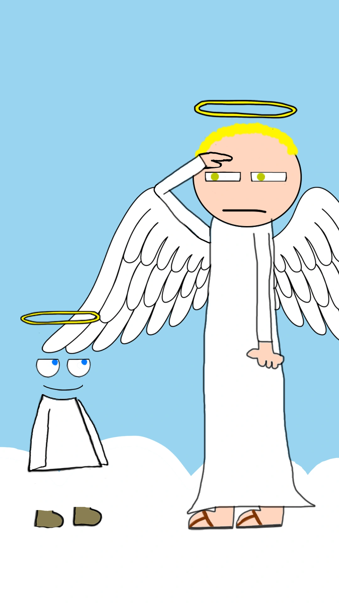 Invisible Cartoon Boy