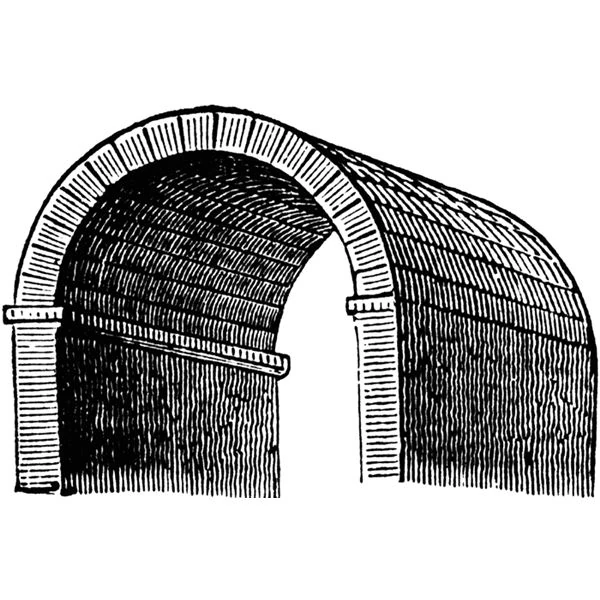 Romanesque Groin Vault