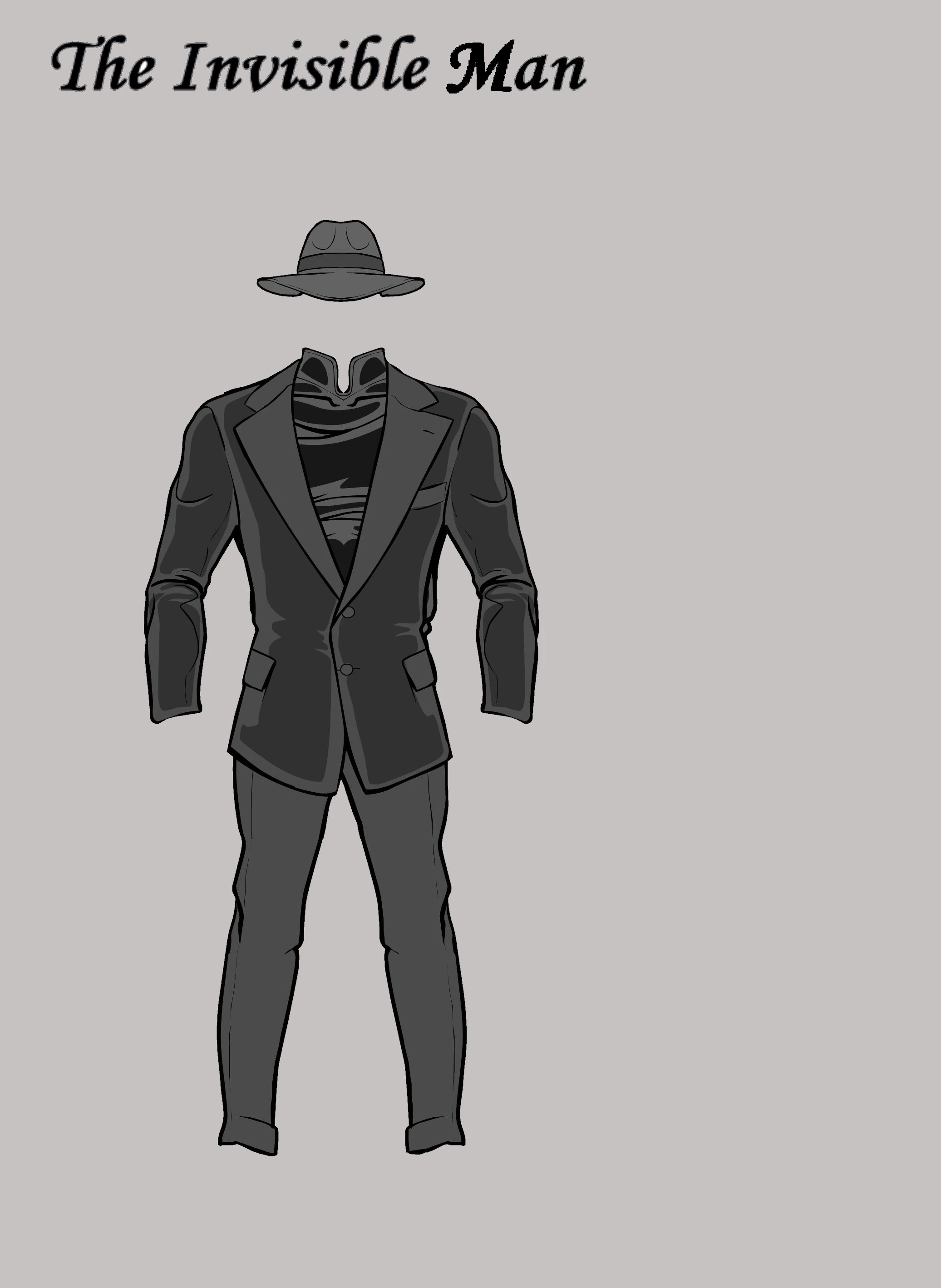 Invisible Man Drawing