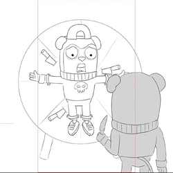 duncan coloring pages