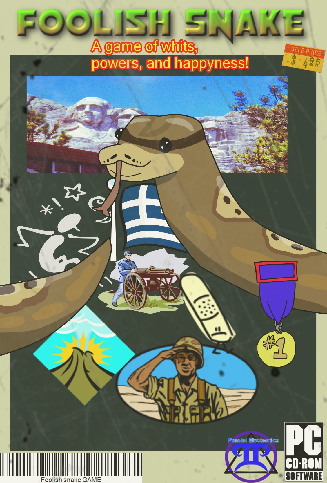 Foolish Snake (CD rom) | Max Keeble's Big Move FANON Wiki | Fandom