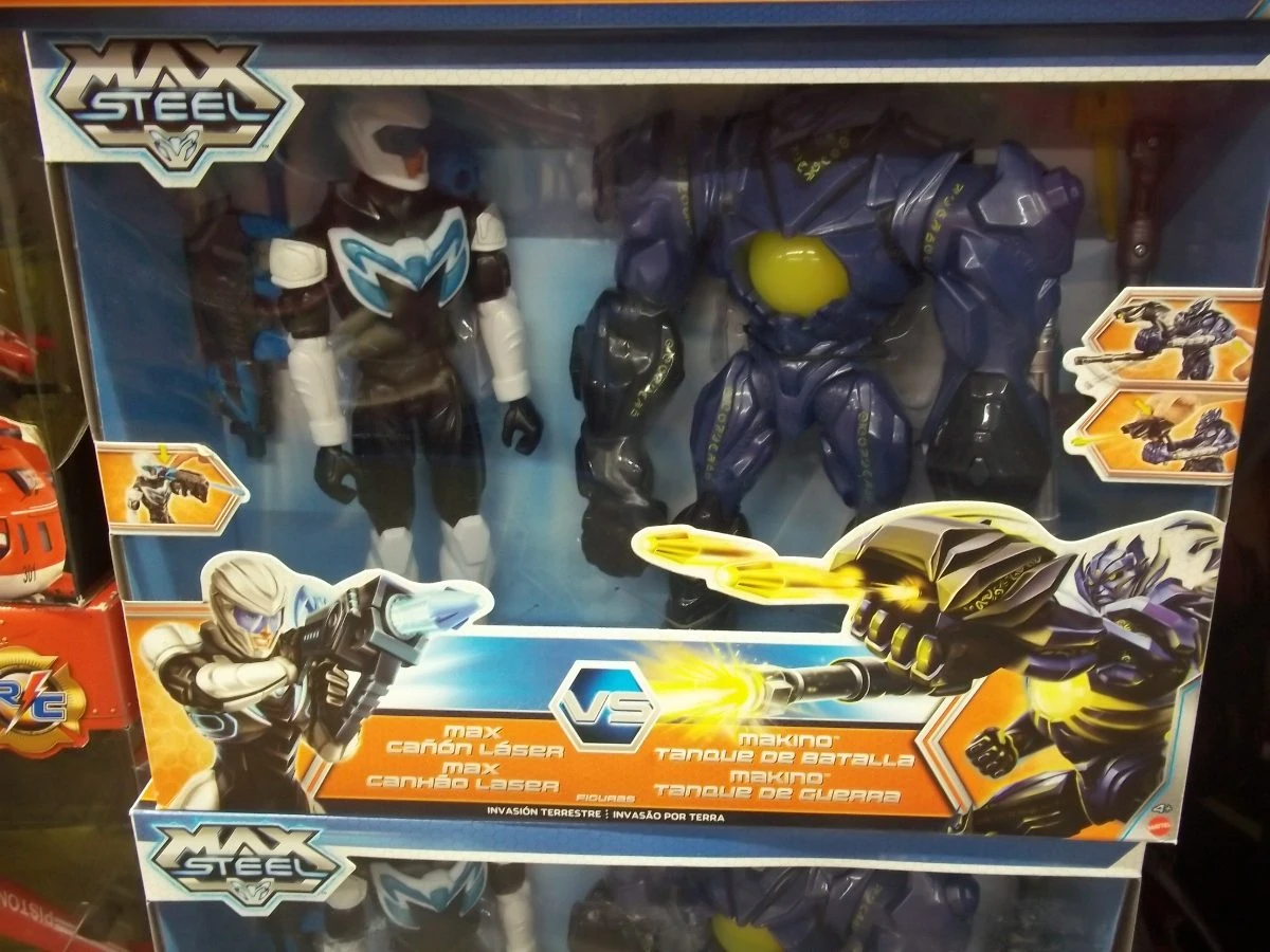 Laser Cannon Max Steel Vs Battle Tank Makino | Max Steel Reboot Wiki ...