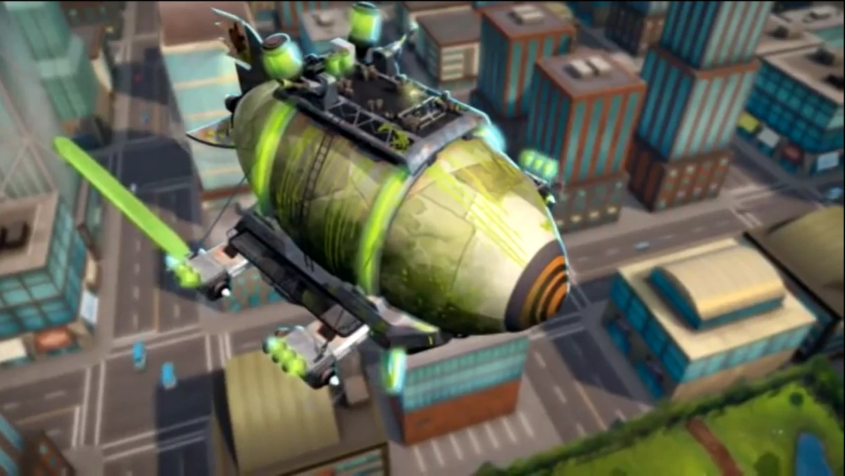 Toxzon's Blimp | Max Steel Reboot Wiki | Fandom
