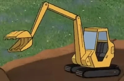 Dirt Digger Excavator | Max & Ruby Wiki | Fandom